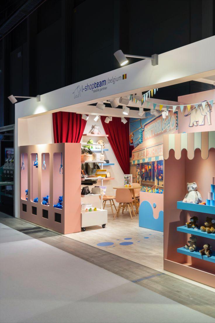 Display Booth Pameran Industri Fiber